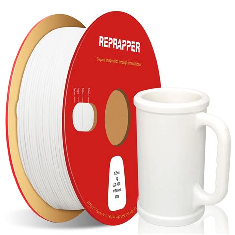Reprapper Polypropylene Pp Filament Semi Flexible Ultra Tough Filament