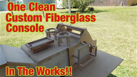 Custom Fiberglass Console