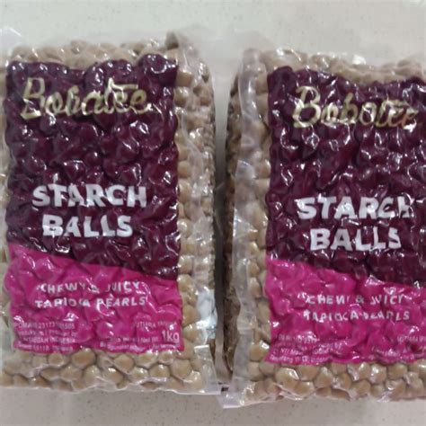 Jual Bobatee Starch Balls 1kg Boba Bubble Tea Shopee Indonesia