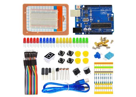 Diy วิทยาศาสตร์ชุดเริ่มต้น Arduino กับ Uno R3 คณะกรรมการขนมปังสำหรับ