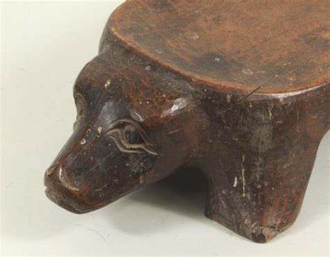 The Wil Farrow Collection A Carved Wood Ifugao Stool