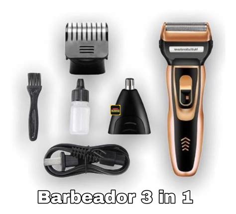 Aparelho De Raspar Barba 3x1 Cabelo Pelos Do Corpo Presente Mercado Livre