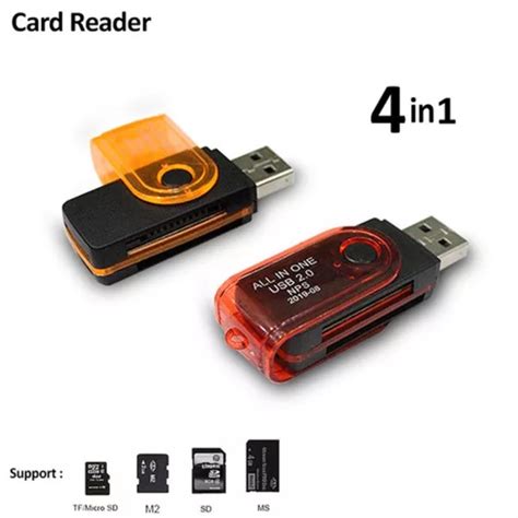 Jual CARD READER 1SLOT 4SLOT CARDREADER MULTI ALL IN ONE 1 SLOT 4 SLOT Shopee Indonesia