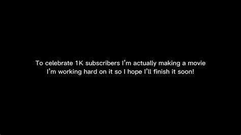Thank You Guys So Much For 1k Thelazykitty Youtube