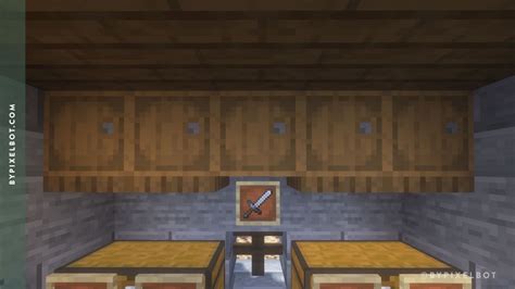 How To Make A Crafting Room In Minecraft An Easy Guide — Bypixelbot