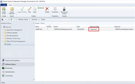 SCCM Powershell Script Deployment Melih ATASOYLU