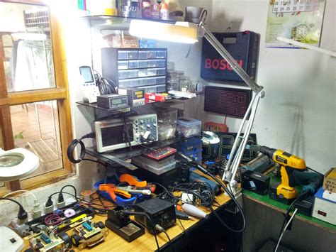 my electronics workbench gsmicro