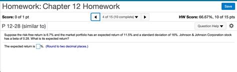Solved Homework Chapter 12 Homework Save Score 0 Of 1 Pt 4