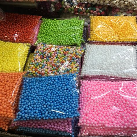 Lots Assorted Colors Crafts Polystyrene Styrofoam Filler Foam Mini