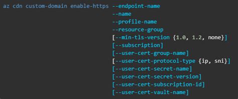 Feature VaultId SecretName SecretVersion Missing From Enable