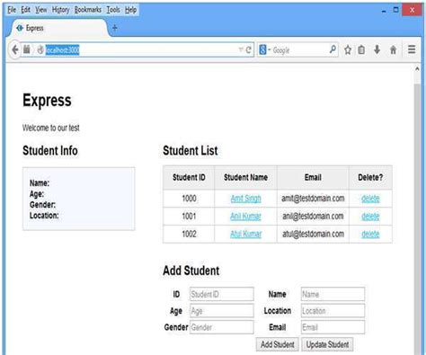 CRUD Operation In Node Js With MongoDB MindStick