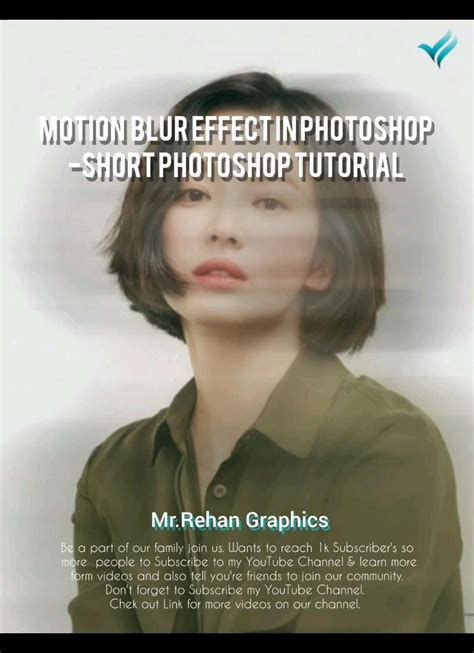 Motion Blur Effect In Photoshop Short Photoshop Tutorial Artofit
