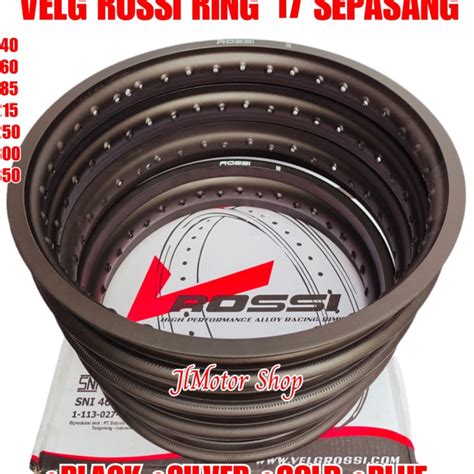 Jual PROMO PELEK VELG ROSSI RING 17 140 140 140 160 160 185 185