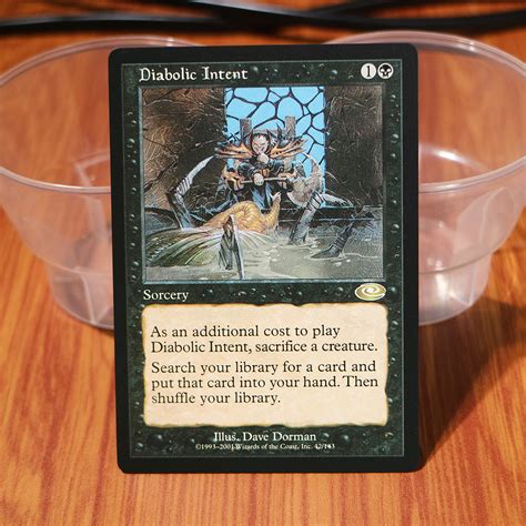 Diabolic Intent Planeshift Magic The Gathering Proxy Mtg Cards Top