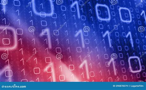 Tech Pattern In Motion Binary Code Animation For Information Systems