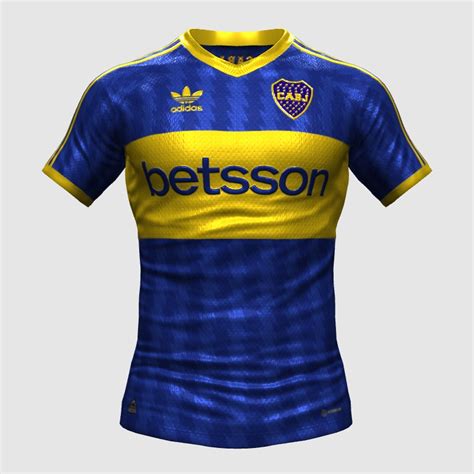 Boca Juniors Concept Home Kit FIFA 23 Kit Creator Showcase