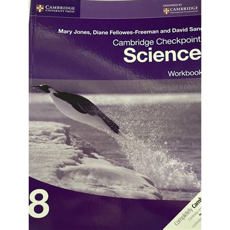 Jual Cambridge Checkpoint Science Workbook 8 Shopee Indonesia
