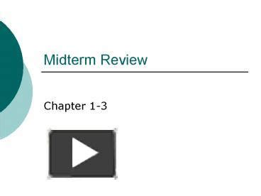 PPT Midterm Review PowerPoint Presentation Free To View Id