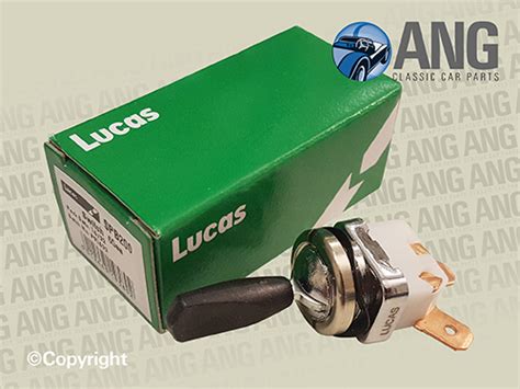 Heater Fan Toggle Switch Lucas Spitfire Mki Ii And Iii Ang Classic