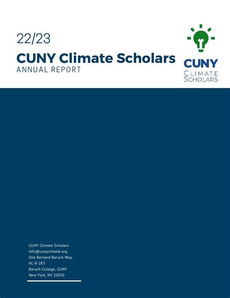 Climate Initiatives Around Cuny The City University Of New York