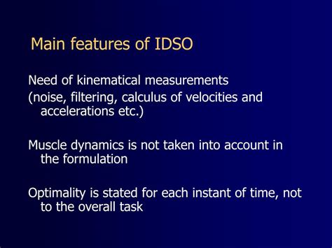 Ppt The Inverse Dynamics Optimal Control Method To Estimate Muscle Forces In Musculoskeletal