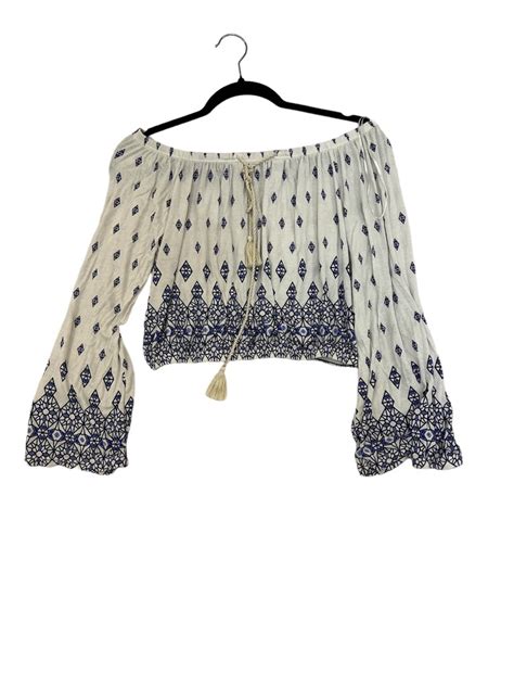 Boho Off Shoulder Womens Fashion Tops Blouses On Carousell