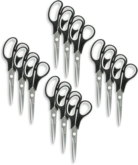 لوازم آبی Summit قیچی تیتانیوم، قیچی چند منظوره 8 اینچی با دستگیره راحت، قیچی تیز نچسب برای