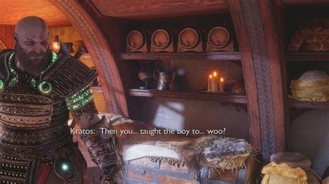 Kratos Asks Mimir Did He Teach His Son Atreus How To Have Sx God Of