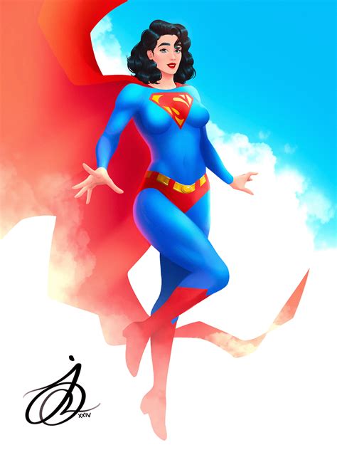The Superwoman From Krypton [fanfic Art Artist List Below] R Fanart