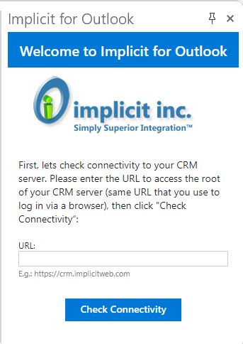 Implicit For Outlook User Guide Implicit FrontEnd