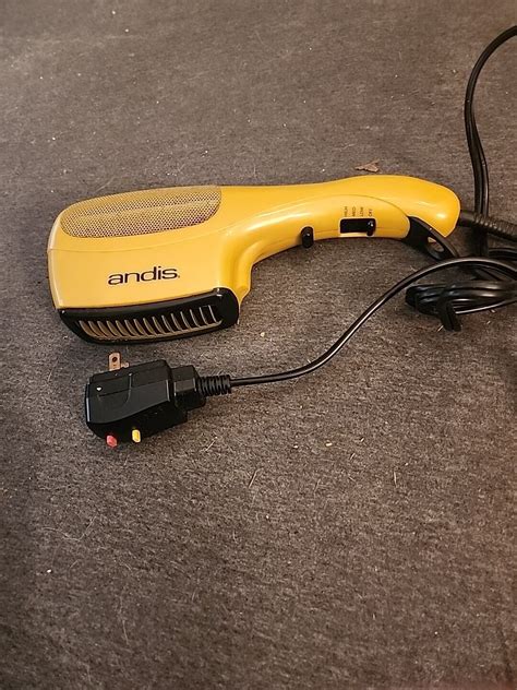 Andis HS-2 1875-Watt Tourmaline Ceramic Ionic Styling Hair Dryer, Gold ...