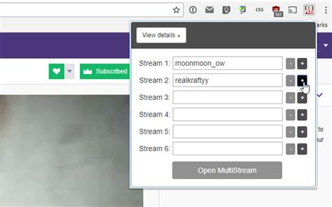 Kbmod Multistream Extensionin Chrome With By