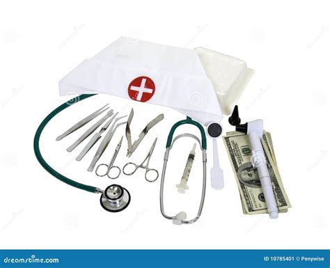 Medische Hulpmiddelen En Fondsen Stock Afbeelding Image Of