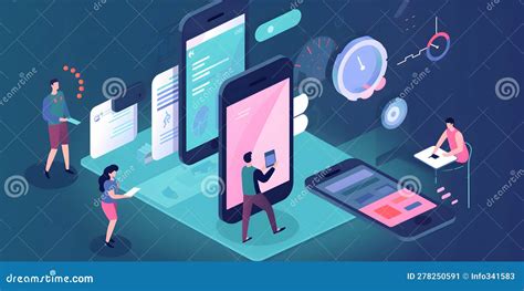 Build A Productivity App For Managing Tasks And Time One Generative AI Stock Illustration