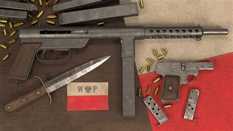 Sitek Smg And Strapoc Blow Forward Pistol By Knightgalahad4560 On