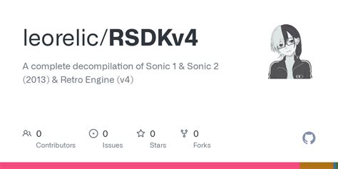 Github Leorelicrsdkv4 A Complete Decompilation Of Sonic 1 And Sonic 2