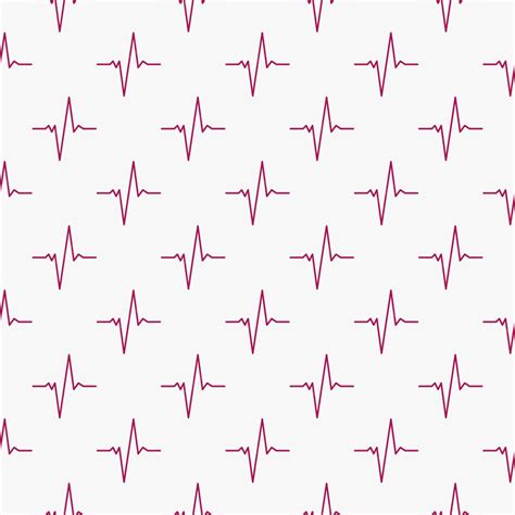 Premium Vector Ekg Cardiograms Seamless Vector Pattern Or Background