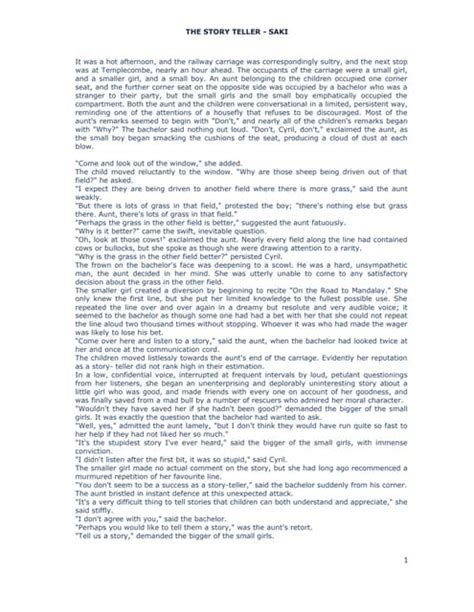 The Story Teller Doc