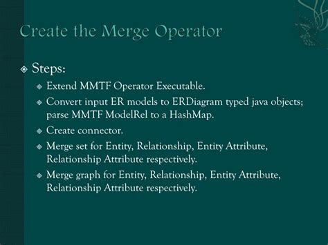 Ppt Efficient Er Diagram Merging Algorithm For Model Integration