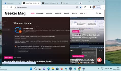 How Do I Enable Windows 11 Mica Effect In Google Chrome V115