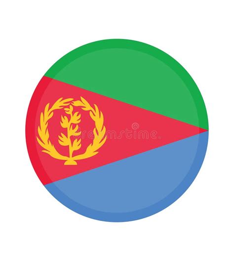 Eritrea Official National Flag And Coat Of Arms Stock Vector Illustration Of Africa Design