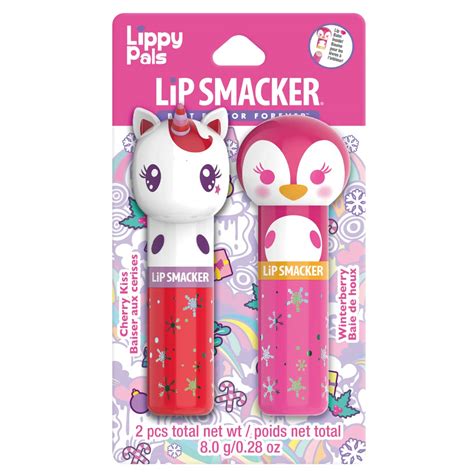 Lip Smacker Lippy Pals Panda Flavored Moisturizing And Smoothing Soft Shine Lip Balm