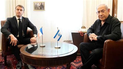 Macron Says France Stands Shoulder To Shoulder With Israel