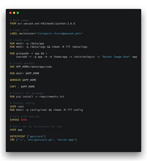 在dockerfile中以non Root身份运行container — Coding The World