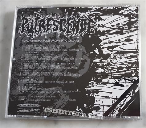 Putrescence Fatal White Pustules Upon Septic Organs Tshirtslayer