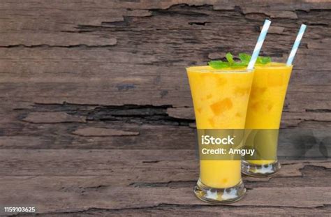 Smoothie Mangga Jus Jus Buah Jeruk Milkshake Campuran Minuman Sehat