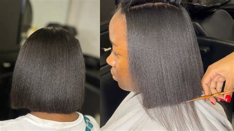 How To Cut A Basic Bob Haircut Step By Step Beginner Friendly Youtube