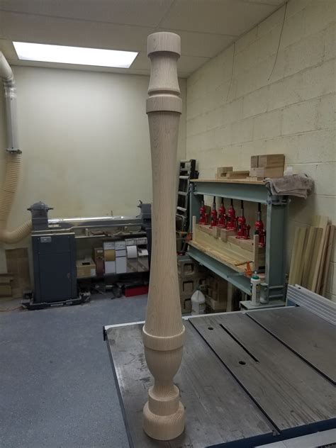 Round Classic Newel Post Elegant And Timeless Wood Carved Shop