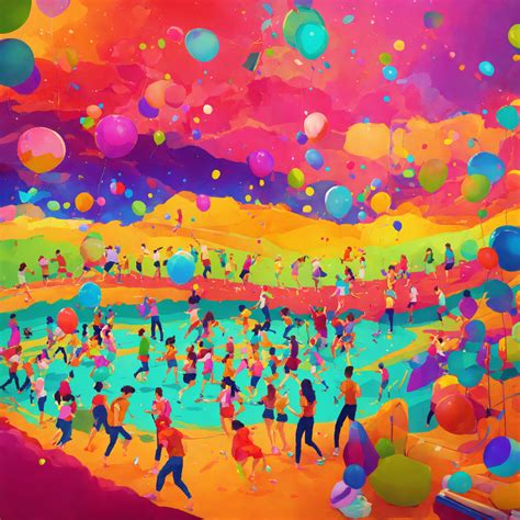 Lexica Colorful Art Of Crazy Back To School Dance 8k Wallpaper Barefoot