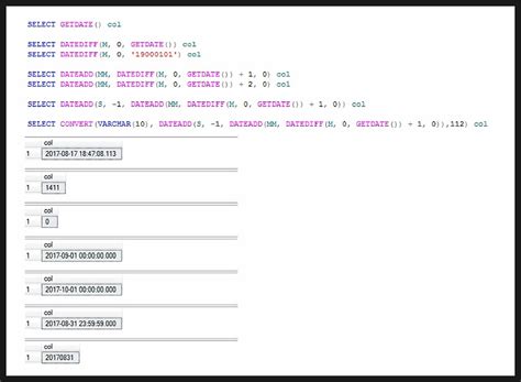 Ms Sql 특정 월의 마지막 날짜 구하는 두가지 방법